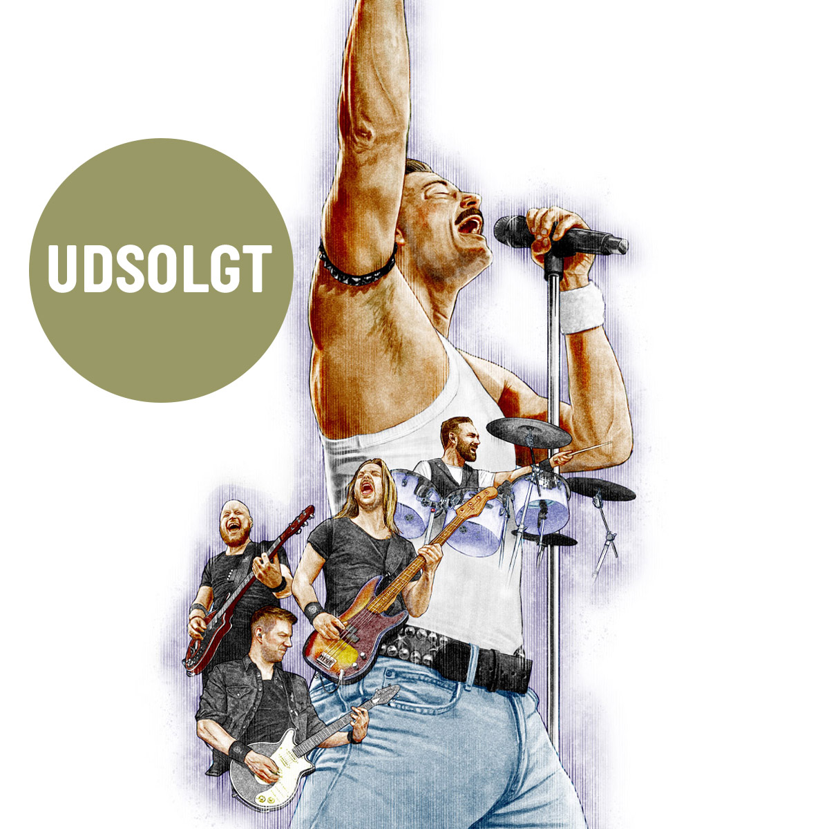 Queen Machine – LIVE AID 40 - Royal Stage